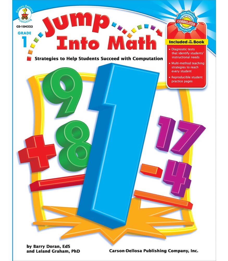 Jump Into Math Resource Book Grade 1 Carson Dellosa Publishing
