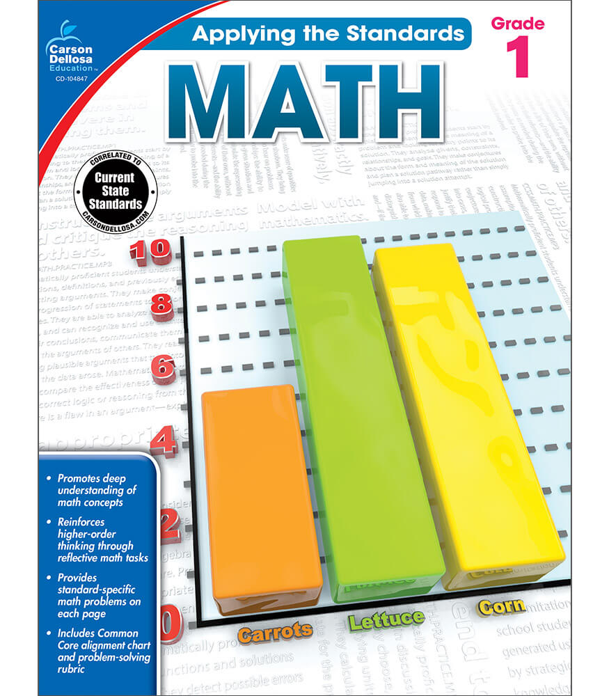 Math Workbook Grade 1 Carson Dellosa Publishing Math Workbook Grade 1 Carson Dellosa Publishing