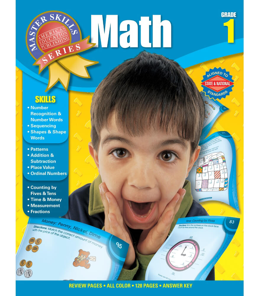 Master Skills Math Workbook Grade 1 Carson Dellosa Publishing Master Skills Math Workbook Grade 1 Carson Dellosa Publishing