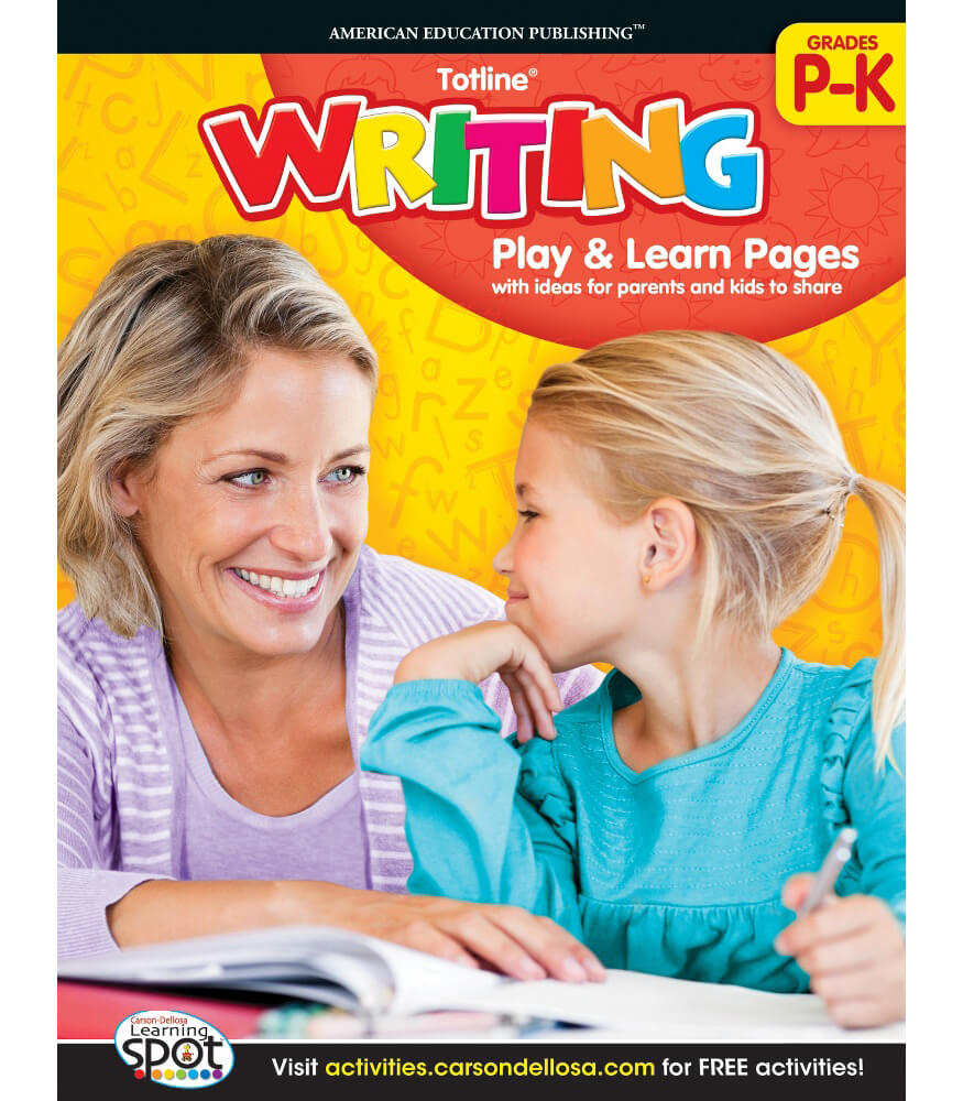 Writing Workbook Grade PK K Carson Dellosa Publishing Writing Workbook Grade PK K Carson Dellosa Publishing