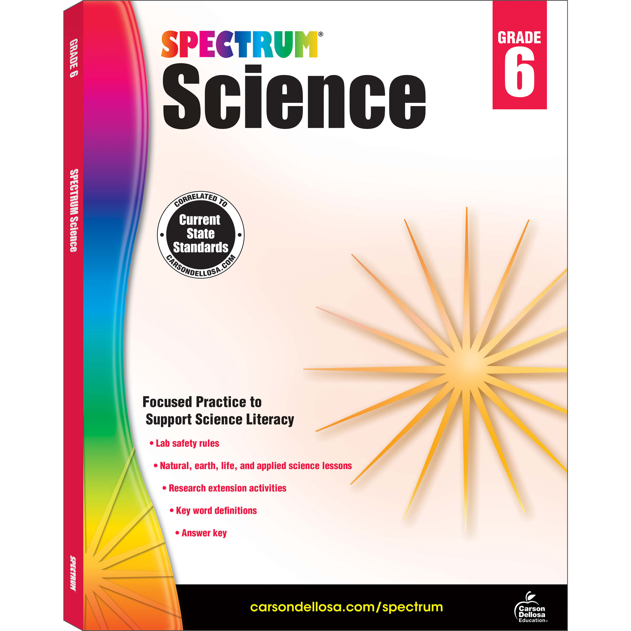 Spectrum Science Workbook Grade 6 Carson Dellosa Publishing Spectrum Science Workbook Grade 6 Carson Dellosa Publishing