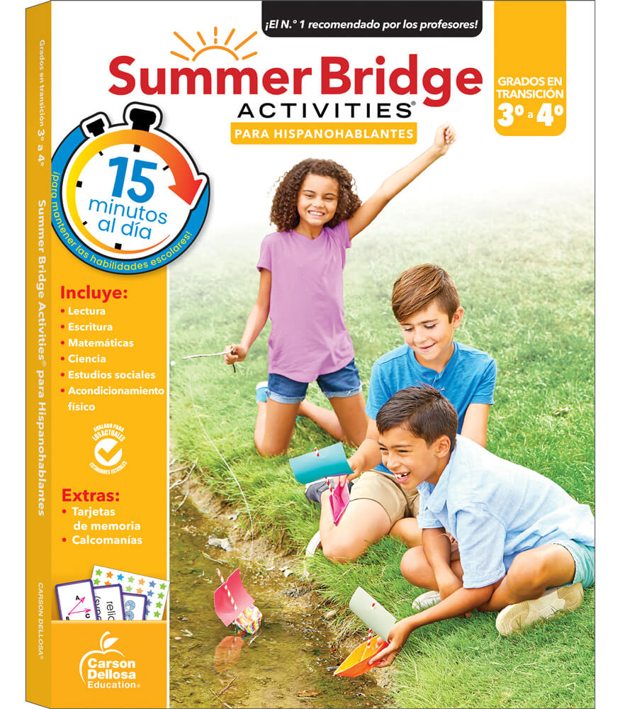 Summer Bridge Activities - Summer Bridge Activities SPANISH 3-4 #705436