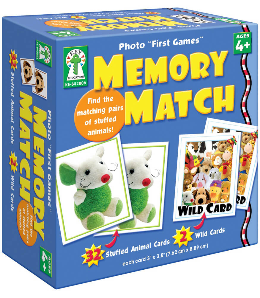 Photo First Games Memory Match Card Game Grade Toddler 1 Carson